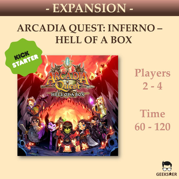Arcadia Quest: Inferno - Hell of a Box [KS Exclusive] – Geekster