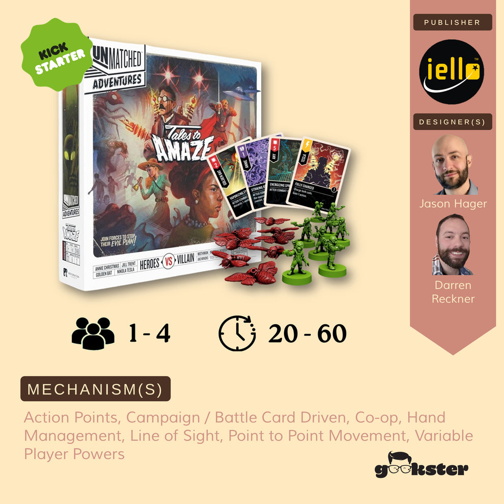 Unmatched Adventures: Tales to Amaze – Geekster