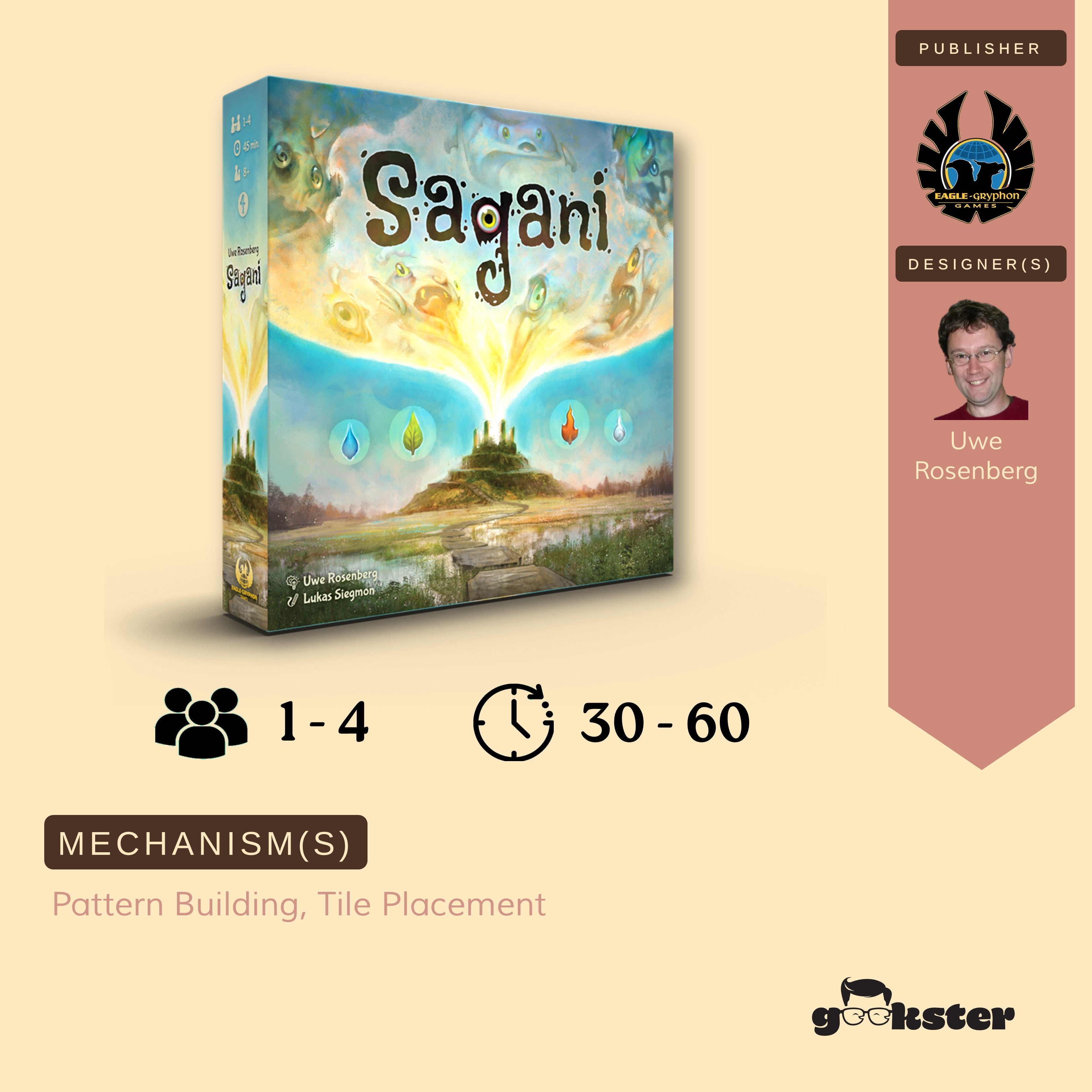 Sagani [Chinese Edition - Authentic] – Geekster