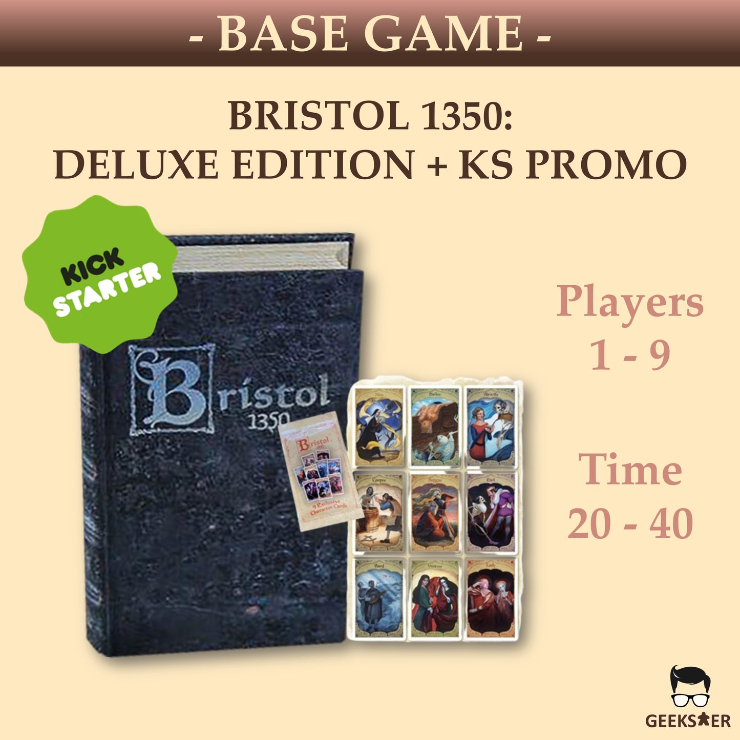 Bristol 1350 (Deluxe Edition) with KS Promo – Geekster