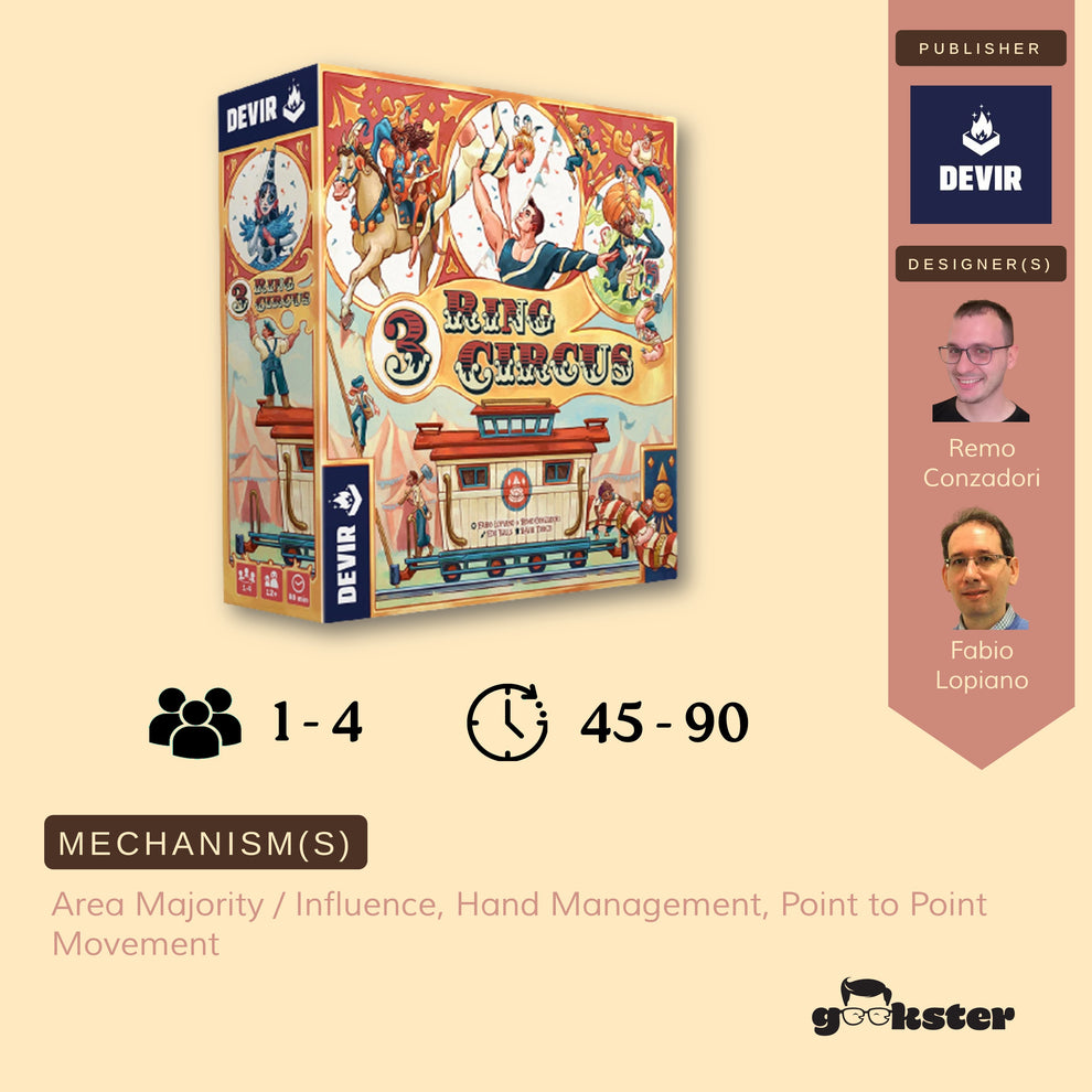 3 Ring Circus – Geekster