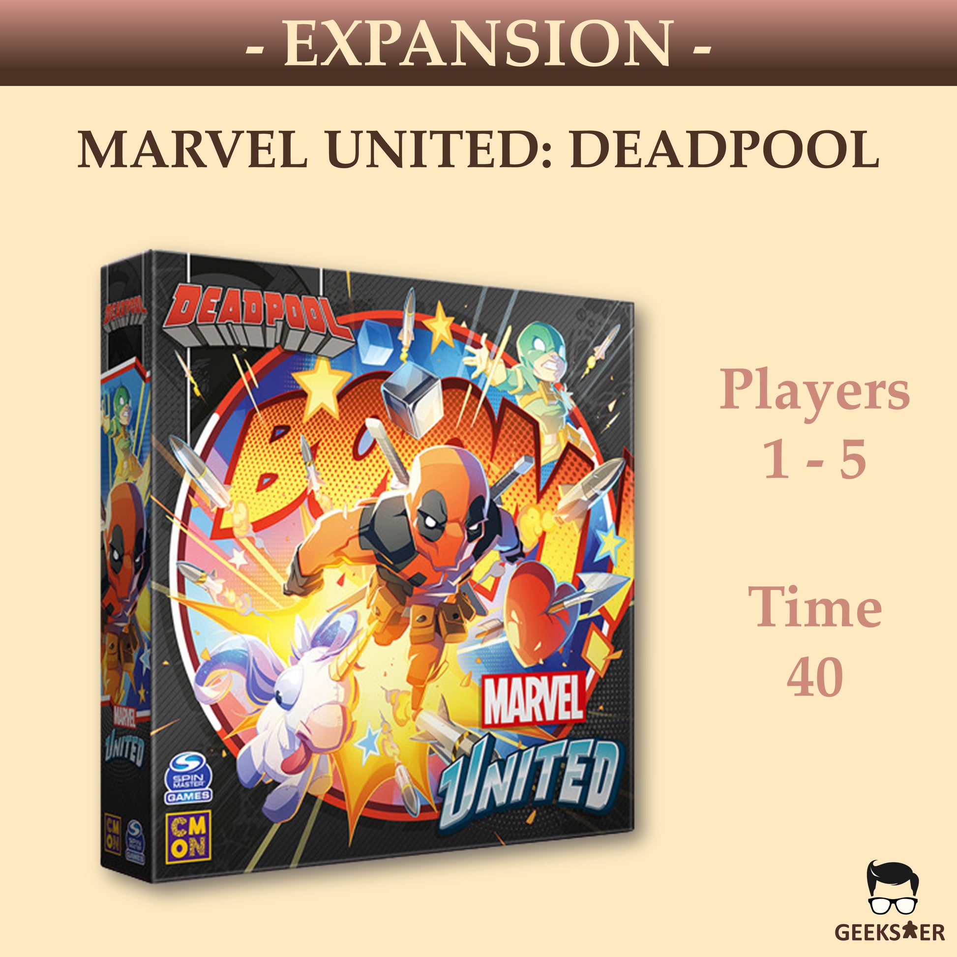 Marvel United: Deadpool – Geekster