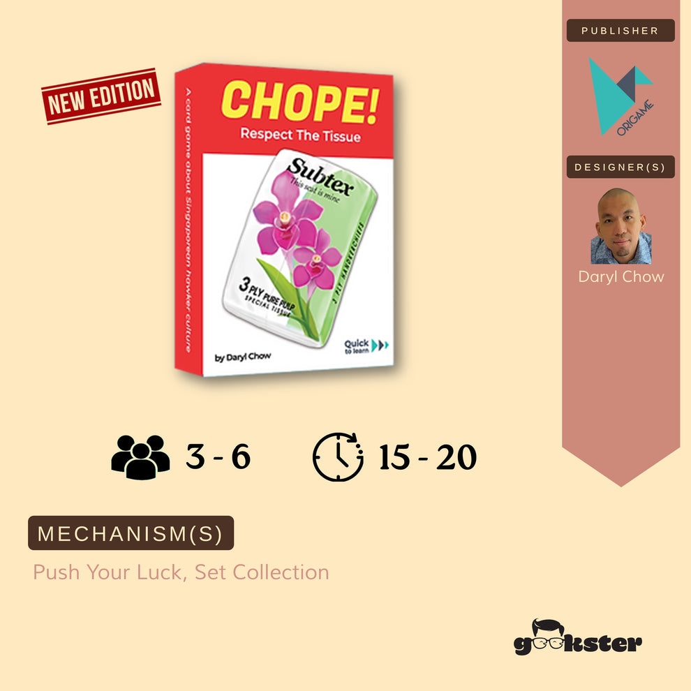 Chope! (New Edition) – Geekster