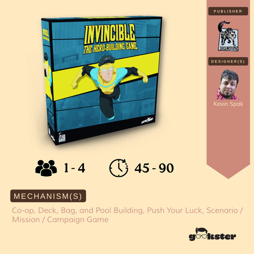 Invincible: The Hero-Building Game – Geekster