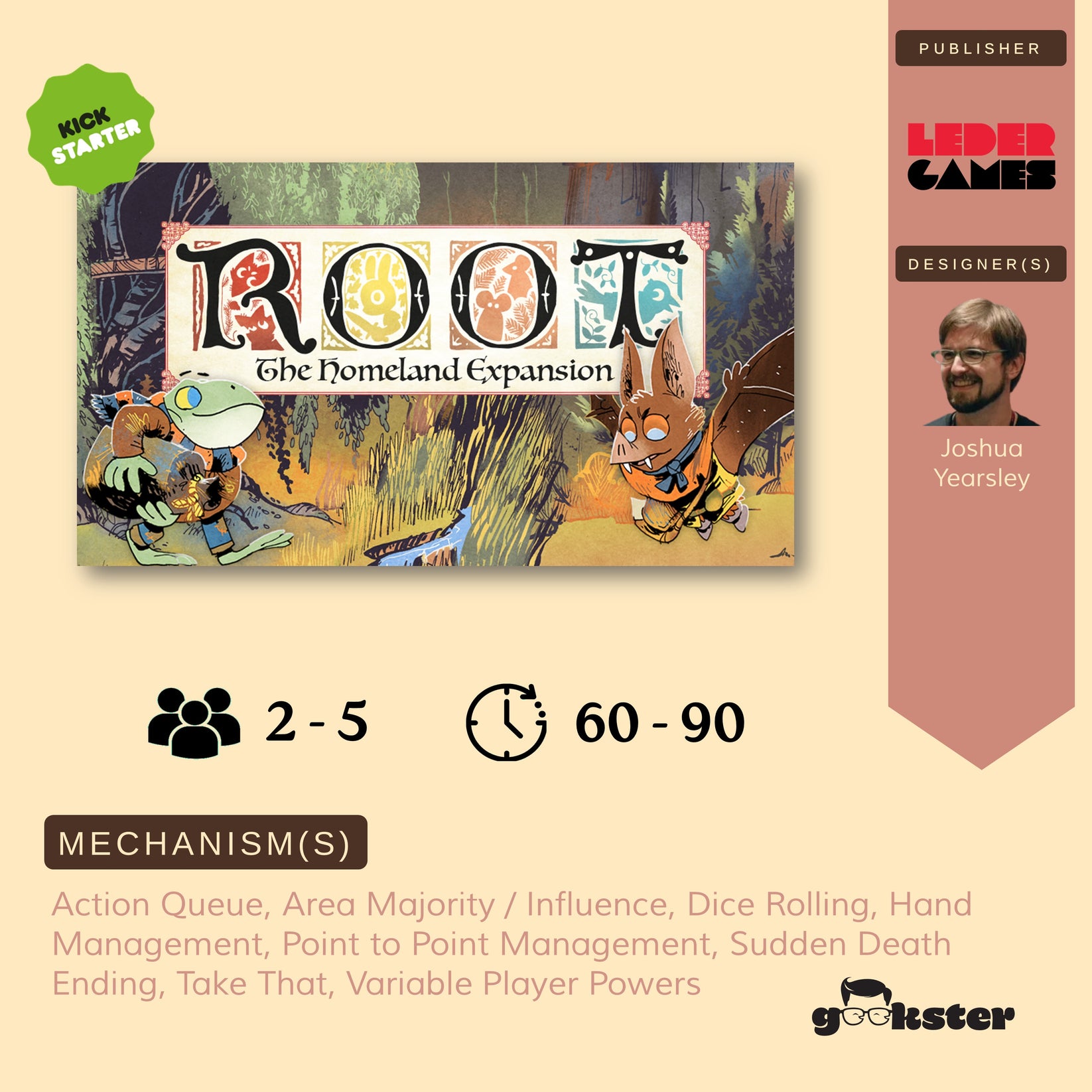 Root: The Homeland Expansion (Pre-order) – Geekster