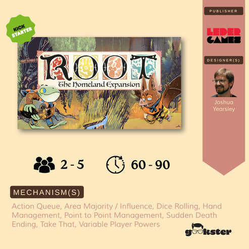 Root: The Homeland Expansion (Pre-order) – Geekster